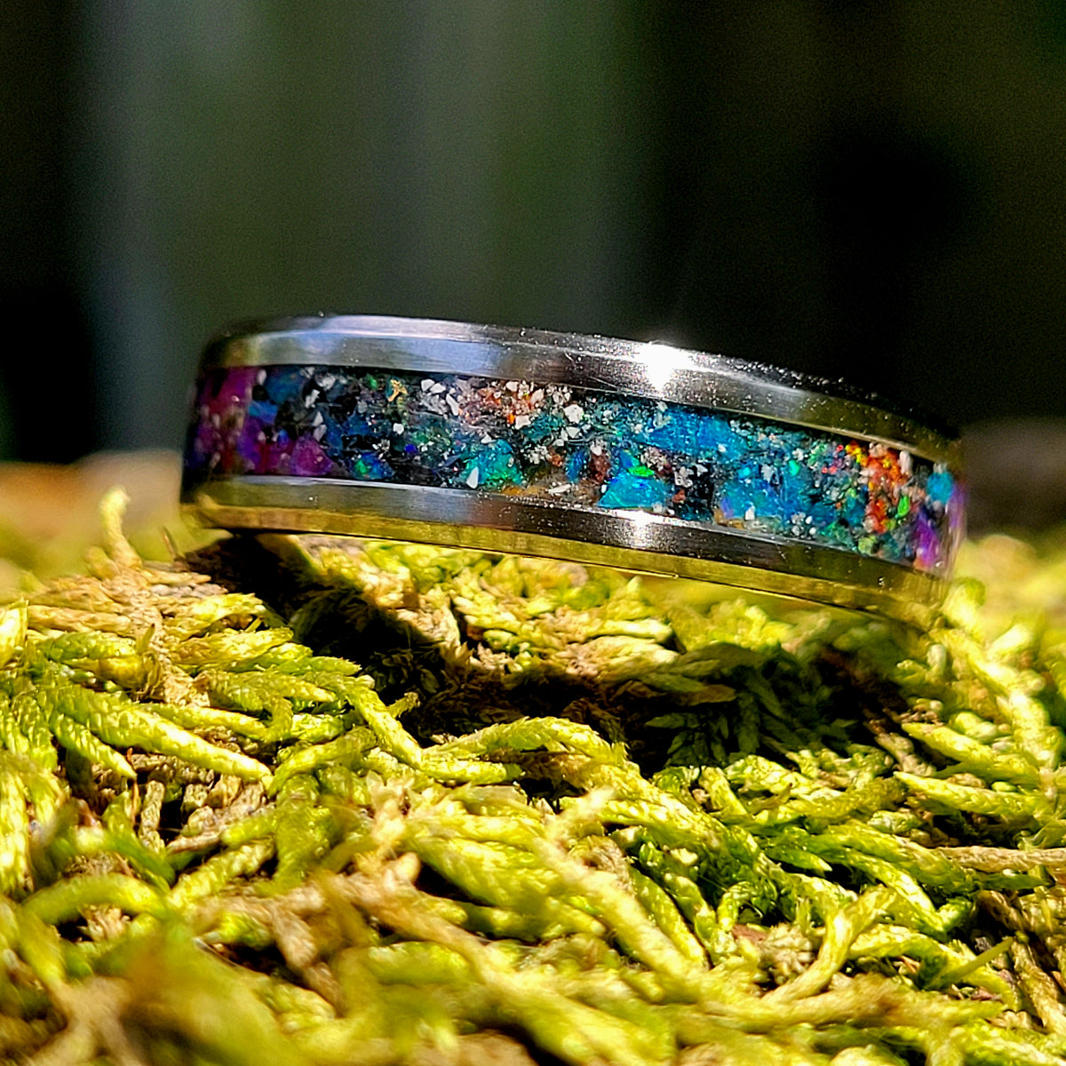 Nebula's Waiting Memorial Ring – Cotton Street Art Company