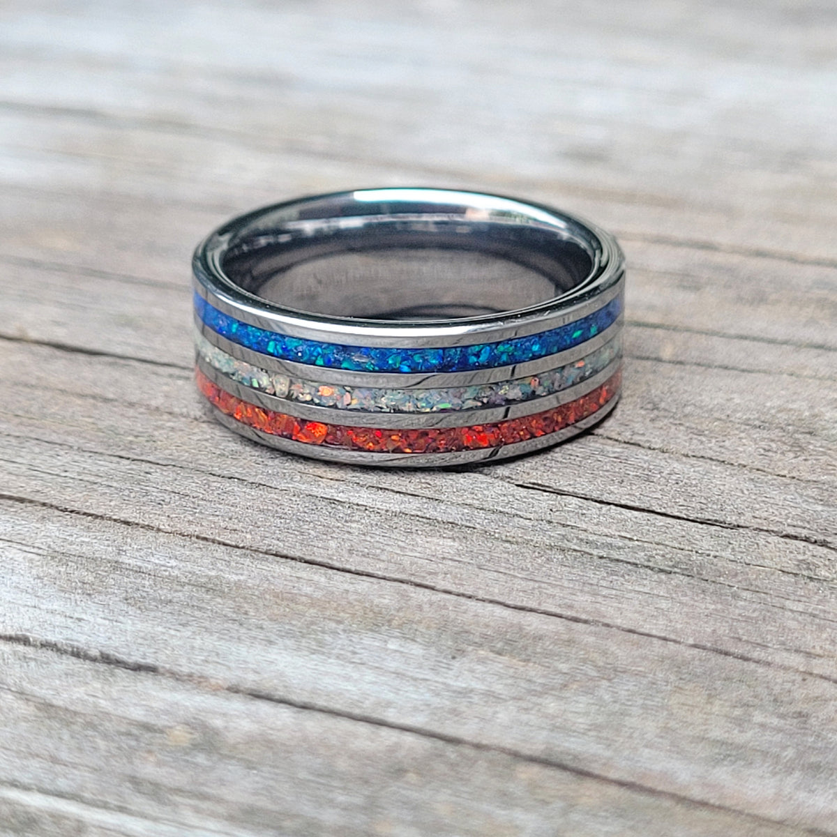 The American Valor Ring - Handmade In the USA – Cotton Street Art Company
